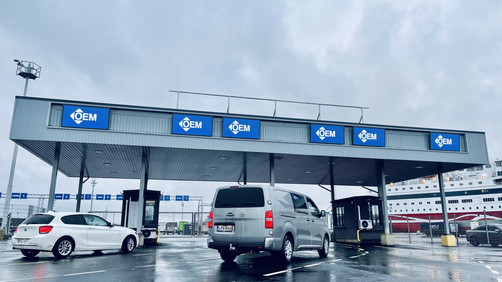 Ampron Rugged LED Guidance Displays at Port of Turku in Finland ...